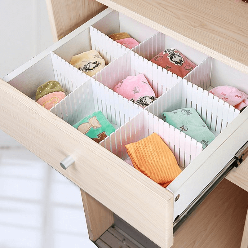 Plastic Adjustable Drawer Divider